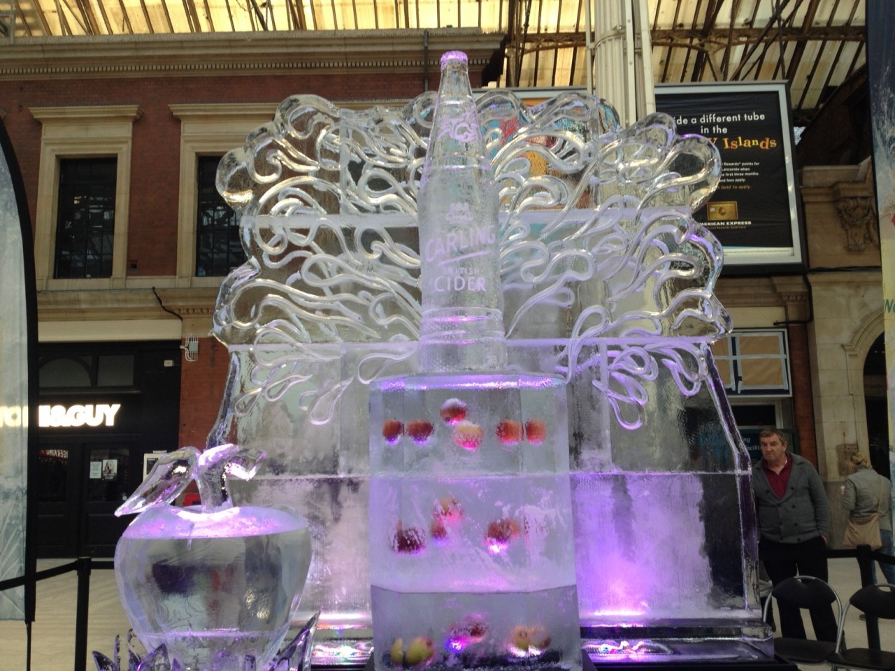 Carling Stages Live Ice Carving As Part Of British Cider Campaign | The ...