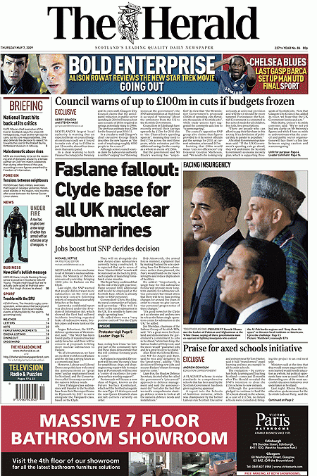 The Herald Moves Production To Yorkshire | The Drum