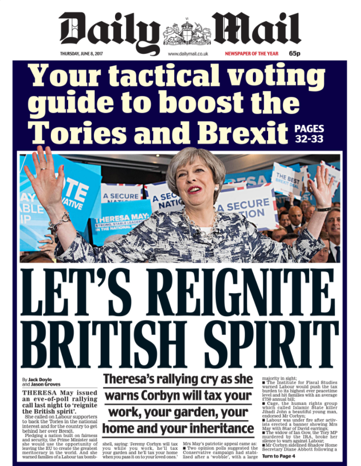 UK press offer final election verdict as voters head to the polls | The ...