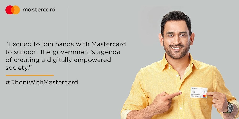 Mastercard Appoints Mahendra Singh Dhoni As Brand Ambassador To Push ...