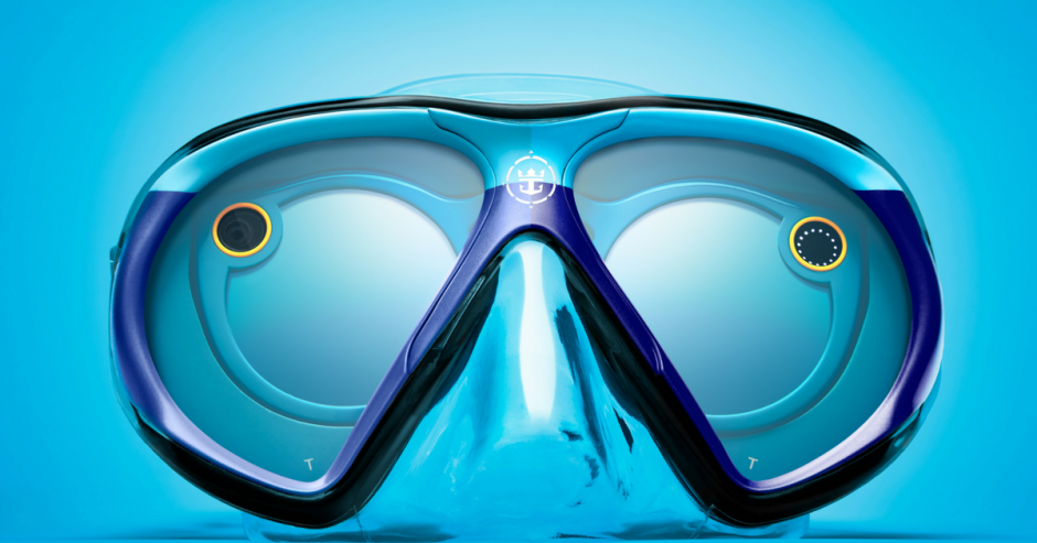 Royal Caribbean’s SeaSeekers dive mask captures underwater video for ...